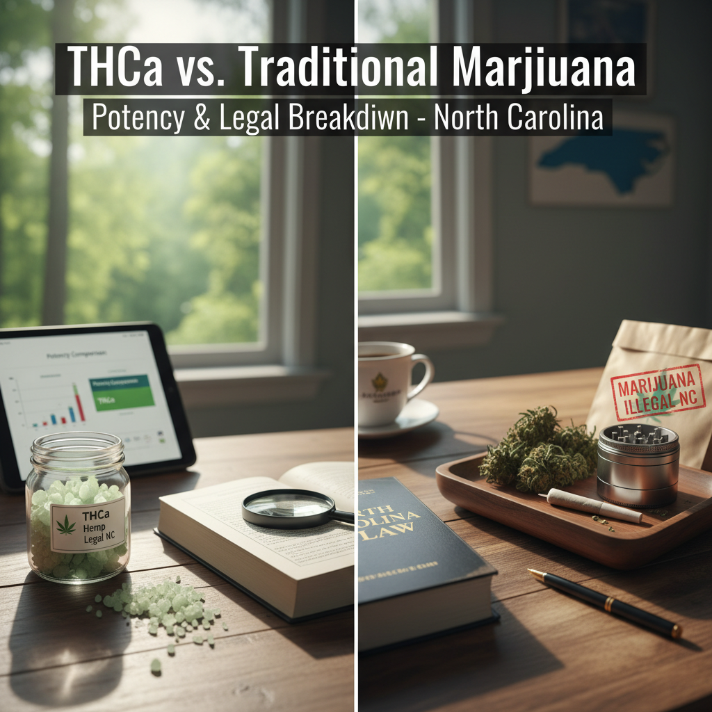 THCa vs. Traditional Marijuana: A Potency and Legal Breakdown for North ...